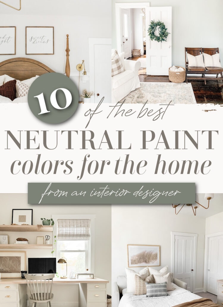 Best Warm Gray Paint Colors - Micheala Diane Designs