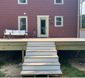 What You Need to Know to Build a Raised Deck - Micheala Diane Designs