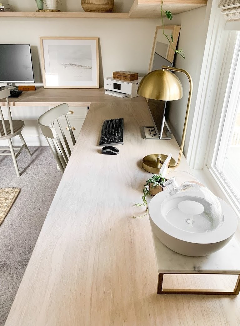 Ikea Alex Desk Hack - Micheala Diane Designs