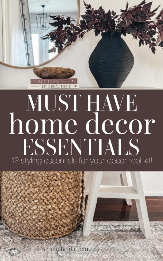 Home Decor Essentials - Micheala Diane Designs