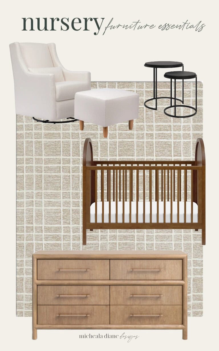 Nursery Furniture Essentials - Micheala Diane Designs