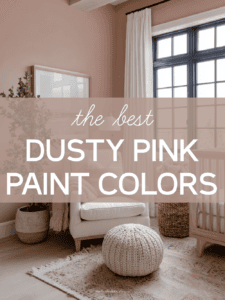 Dusty Pink Paint Colors - Micheala Diane Designs