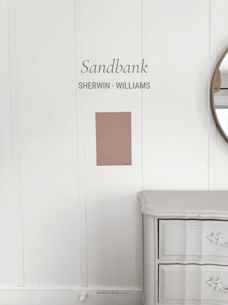 Dusty Pink Paint Colors - Micheala Diane Designs